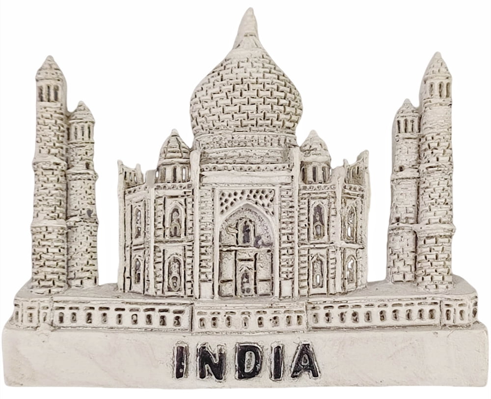 Taj Mahal India 3D Fridge Magnet Souvenir Gift,Resin Handmade India ...