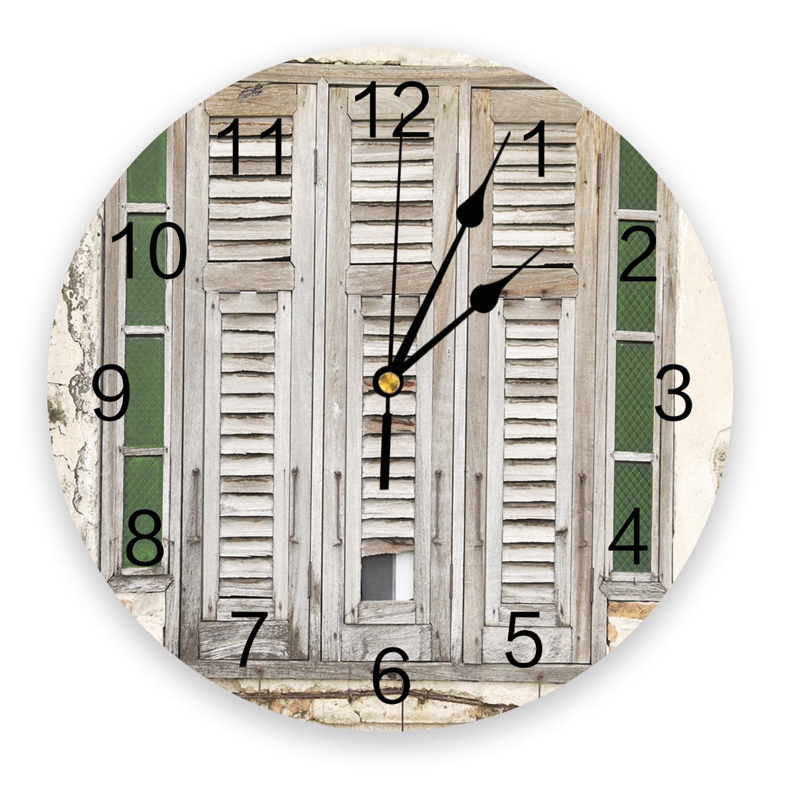 Taj Mahal Thailand Round Wall Clock for Home r Living Room No Ticking ...
