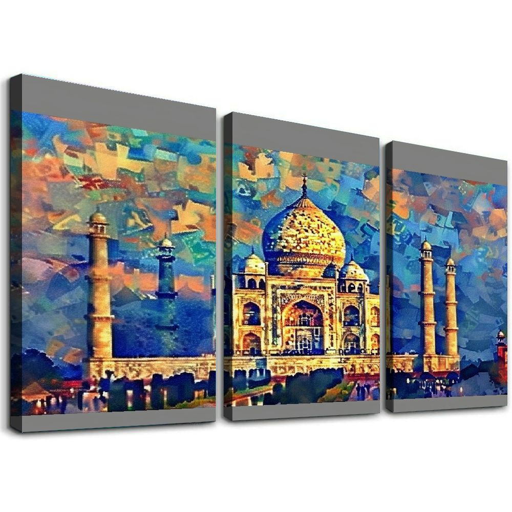 Taj Mahal Wall Art Painting Decoration Painting Canvas Painting Wall ...