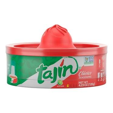 Tajin Classic Lime-Flavored Seasoning Rimmer for Cup Rims, 4.23 OZ ...