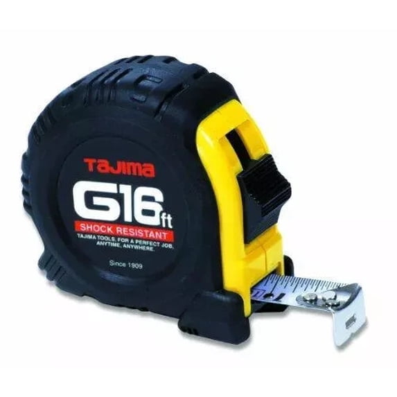 Tajima 16' Standard Scale Tape Measure with 1" Steel Blade - Walmart.com