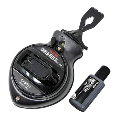 Tajima Chalk Line - Chalk-Rite II Chalk Box with Extra Bold 1mm Snap ...