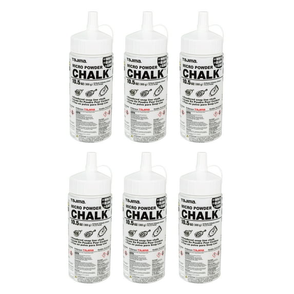 Tajima PLC2-W300 Micro Chalk Ultra-Fine Chalk 300g / 10.5 oz. Easy-fill ...