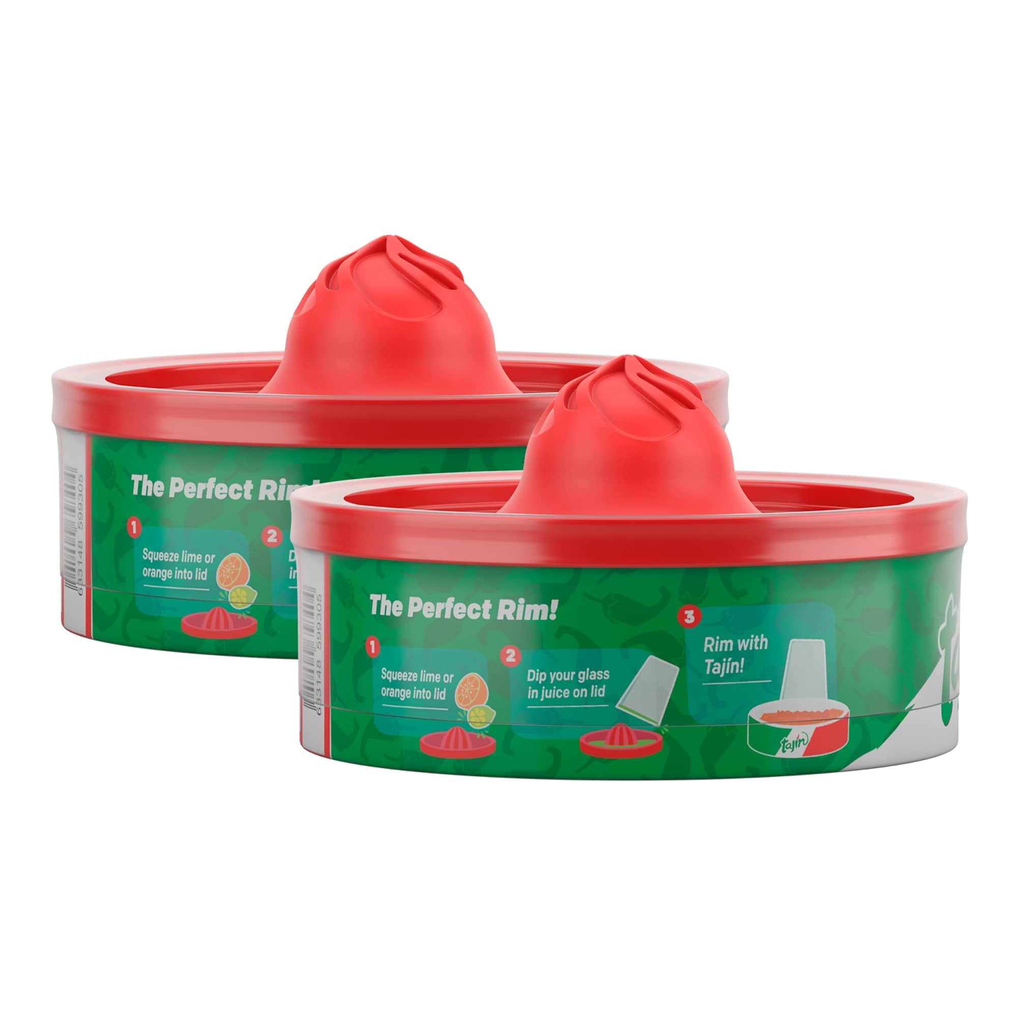 Tajin Clásico Chile Lime Seasoning Rimmer 4.23 H2FSDoz (Pack of 2 ...