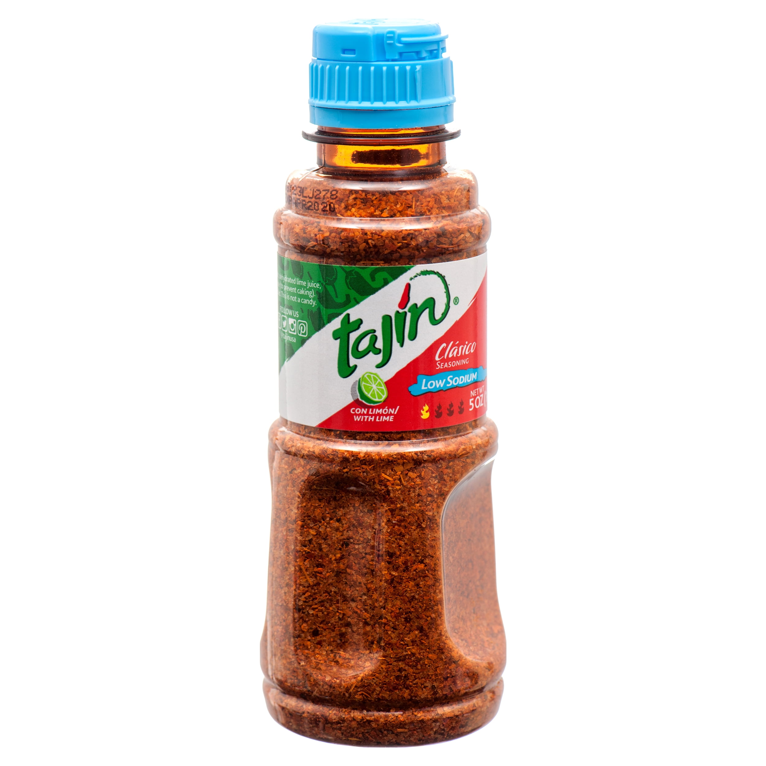 Tajin Clasico Low Sodium Chile Lime Mexican Seasoning 5 oz. Bottle (24 ...