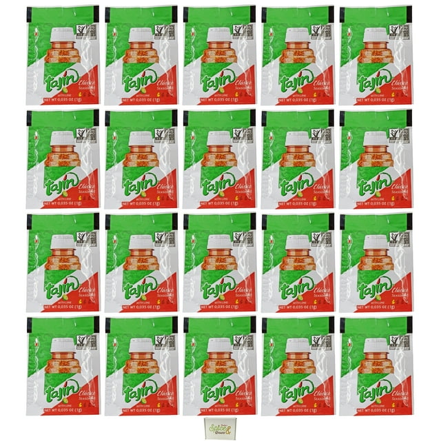 Tajin Classic Seasoning | 0.035 oz. Packets | 100 Count - Walmart.com