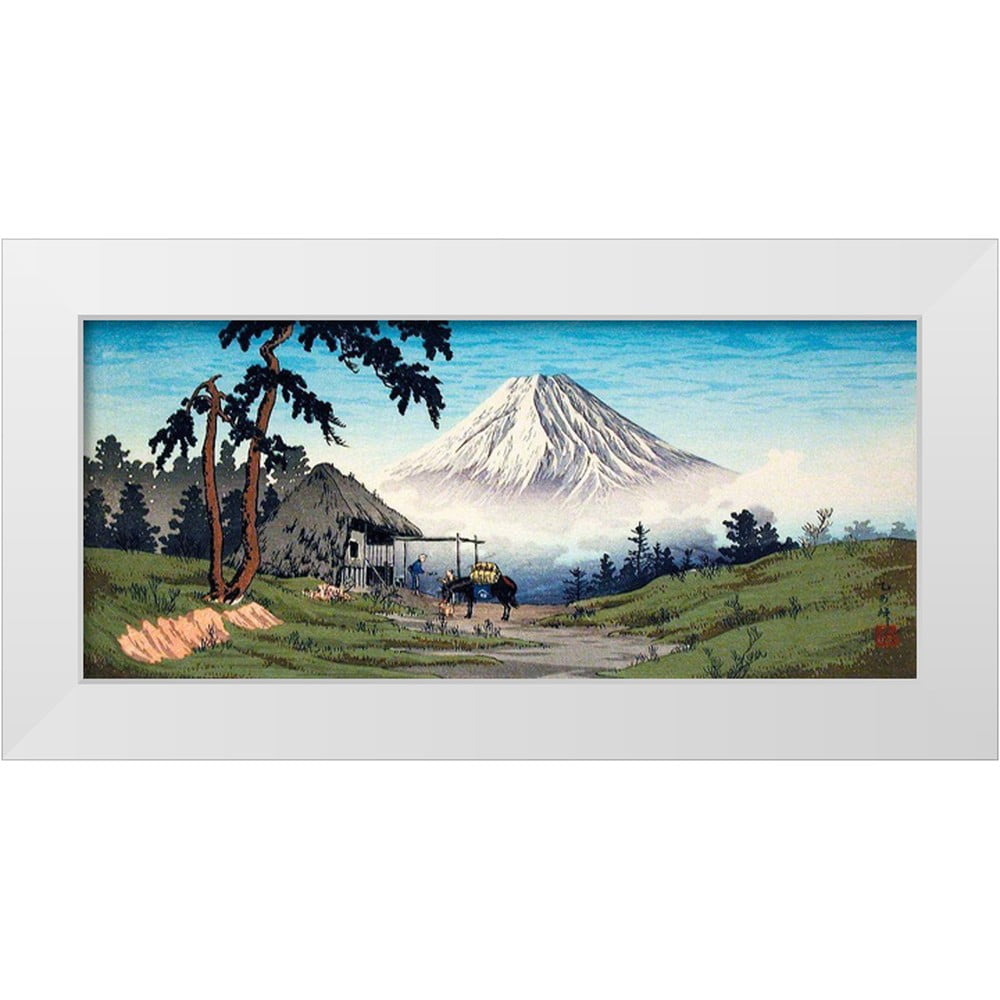Takahashi, Hiroaki 14x8 White Modern Wood Framed Museum Art Print ...