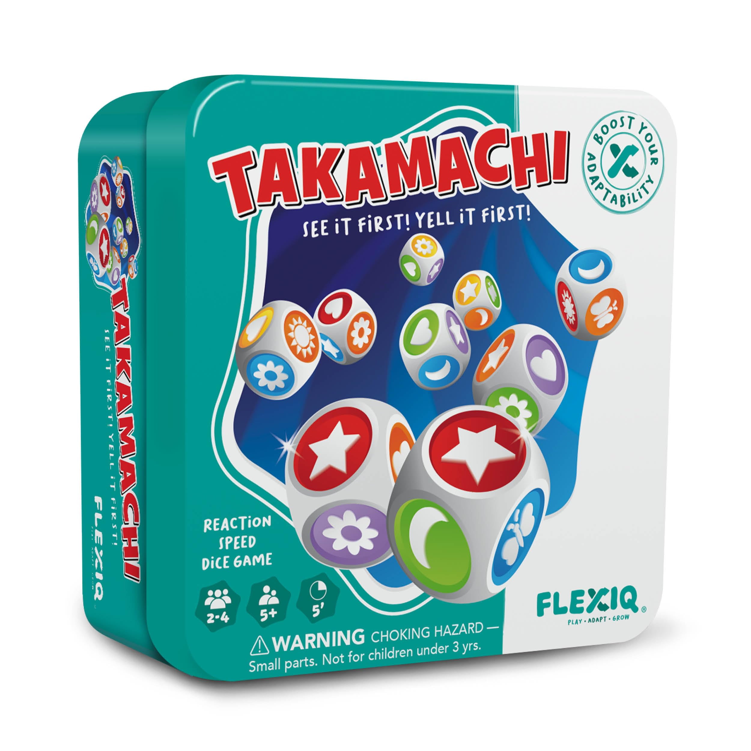 Takamachi - The Fast STF9 Thinking Dice Game - Brain Teasers for Kids 5 ...