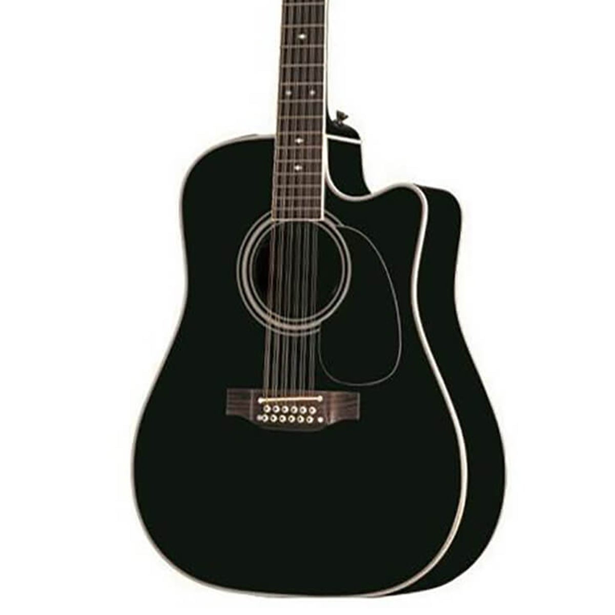 Takamine EF381SC Legacy 12 String Acoustic Electric Cutaway Guitar w ...