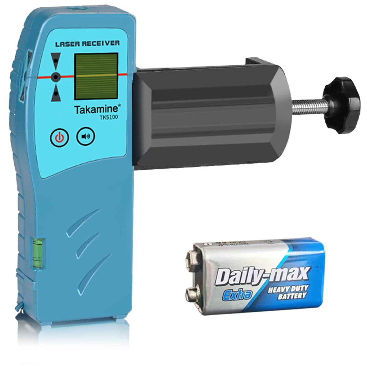 Takamine Laser Receiver for Laser Level - Green Laser and Red Beam ...