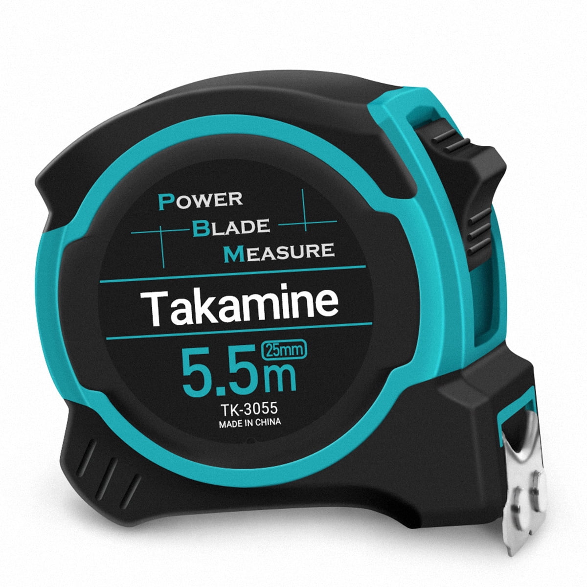 Takamine Professional Tape Measure with Magnetic Hook, Self-Lock,5.5m ...