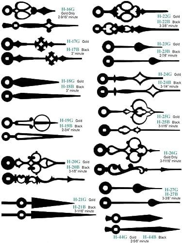 Takane Clock Movement Extra Spacing High Torque - Non-Pendulum - for ...
