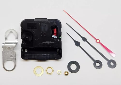 Takane Clock Movement Quartz Battery New Long Shaft 3/4" Thick Dial ...