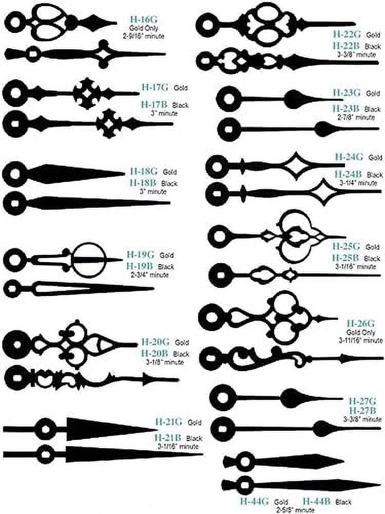 Takane Clock Movement Extra Spacing High Torque - Non-Pendulum - for ...
