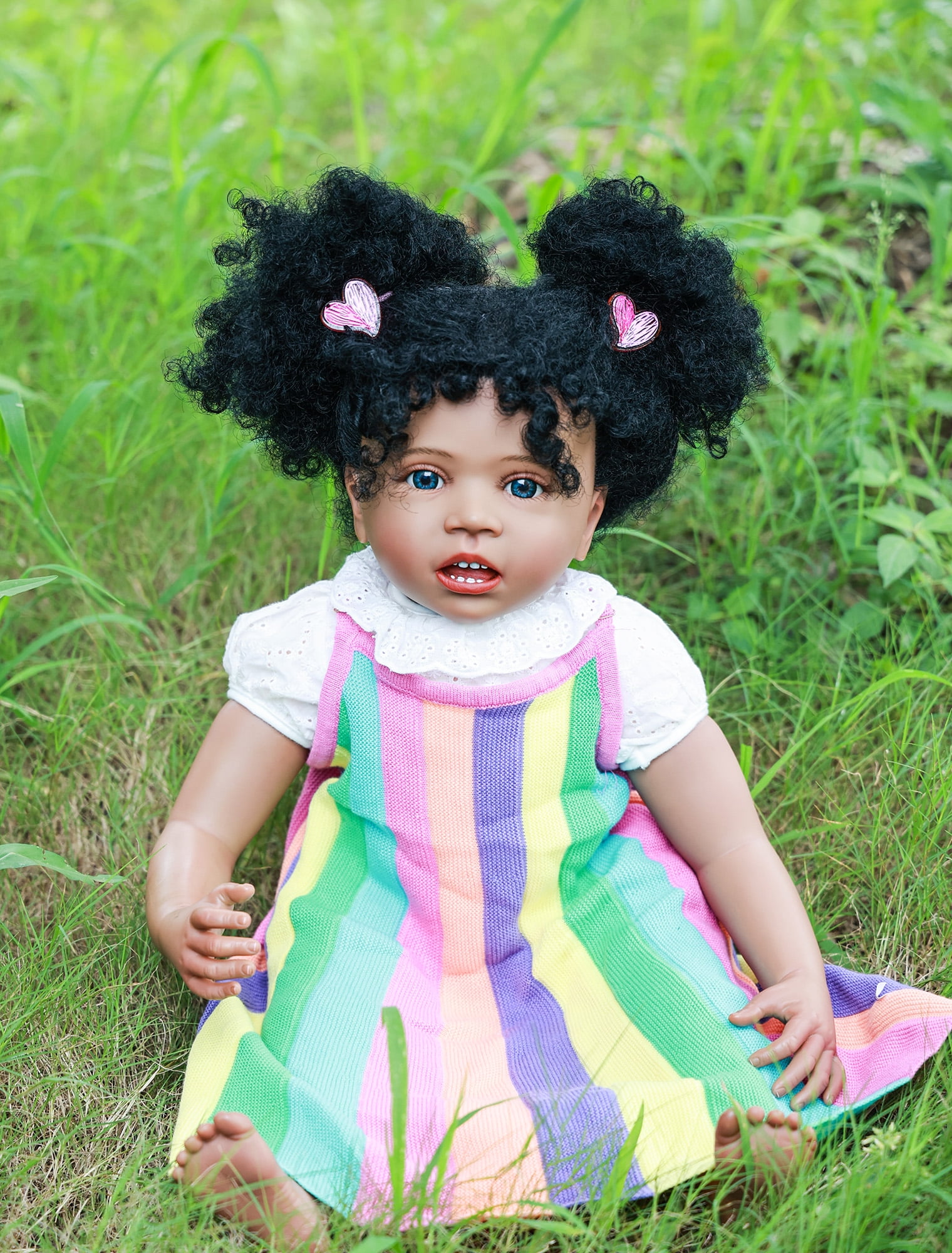 Takanini Newborn Baby Dolls Realistic 24 Inch Soft Skin Silicone Limbs ...