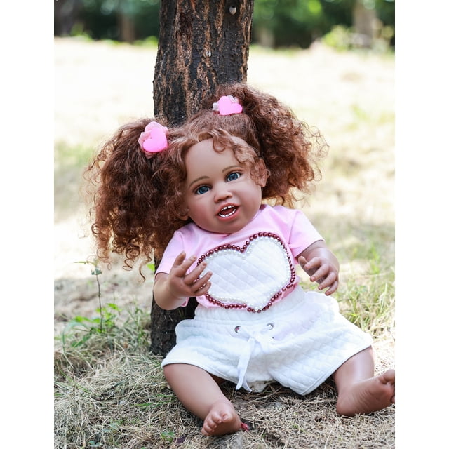 Takanini Reborn Baby Dolls 24 Inch Silicone Limbs with Cloth Body ...