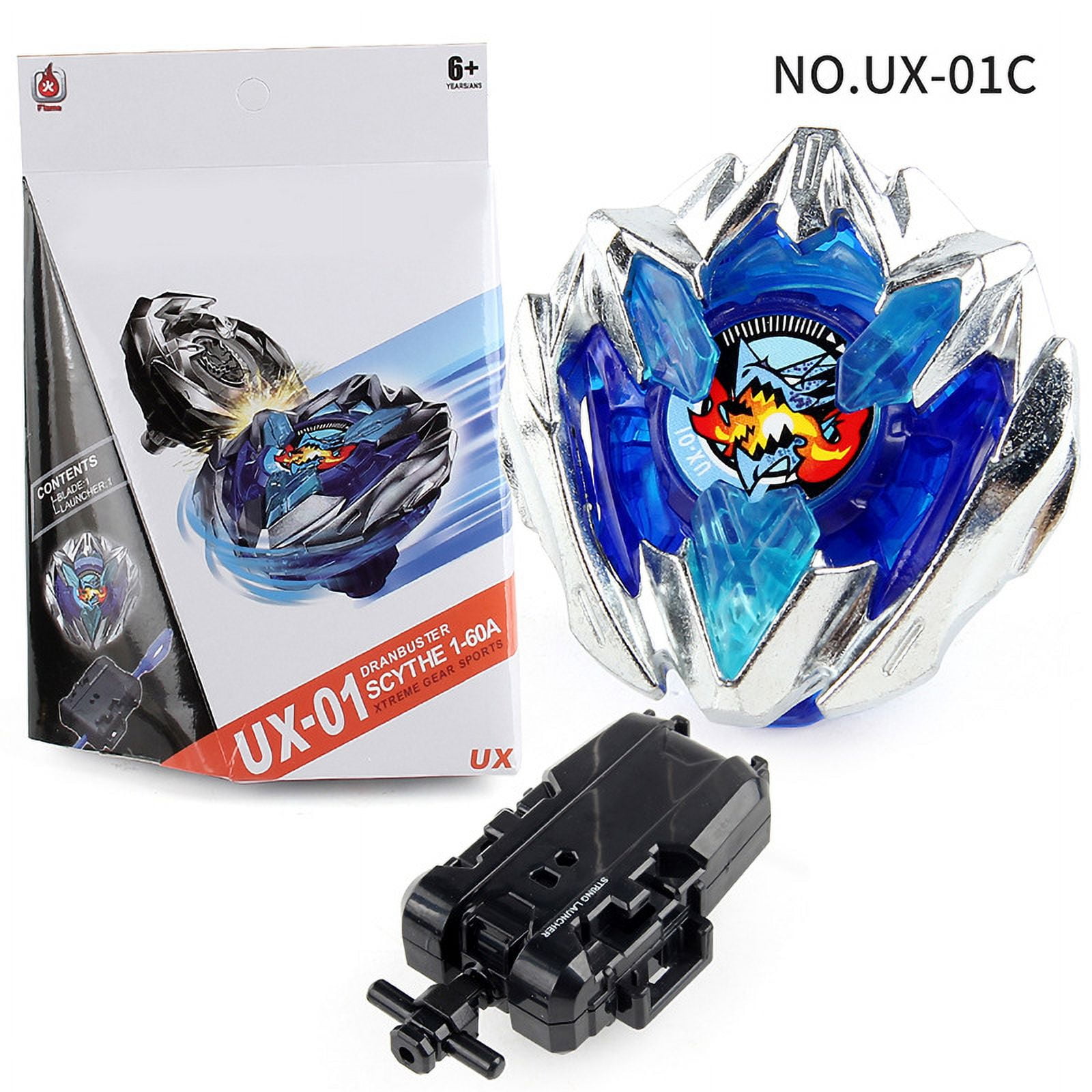 Takara Tommy Beyblades Burst Top X Toy UX Series UX-01-02-03 Blue ...