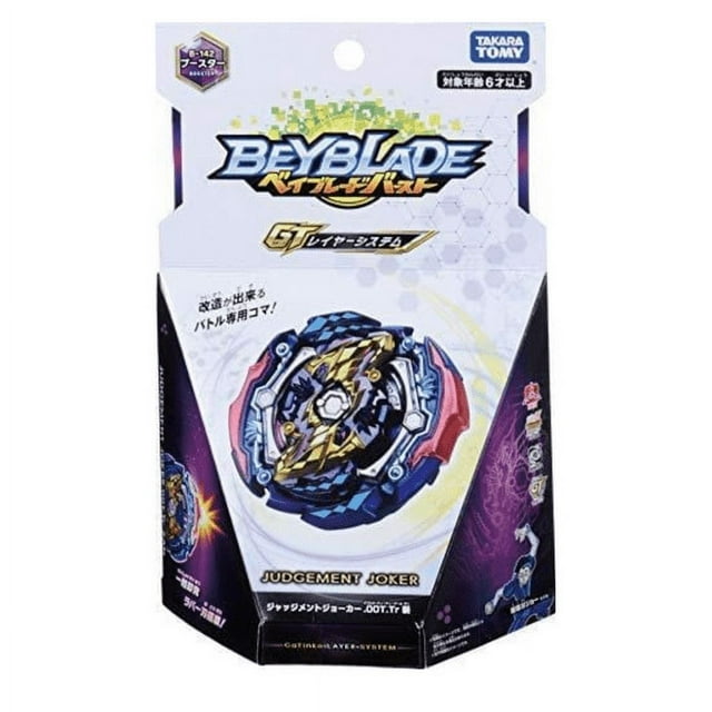 Takara Tomy Beyblade B-142 Booster - Judgement Joker.00T.Tr Zan ...