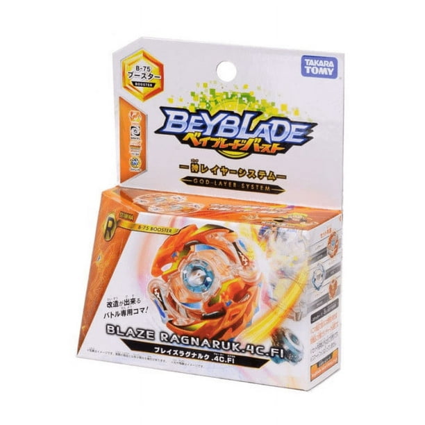 Takara Tomy Beyblade BURST B-75 Booster - Blaze Ragnaruk.4C.Fl Stamina ...