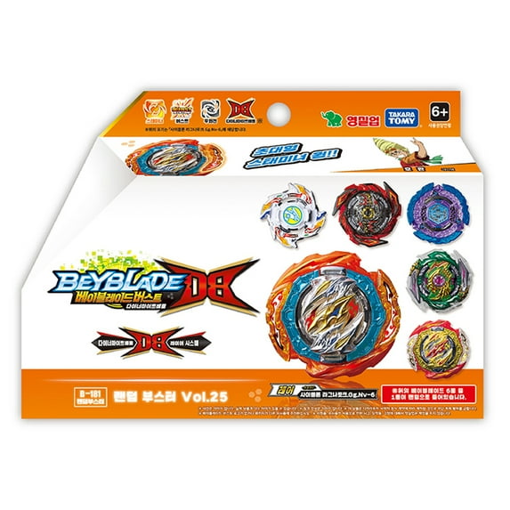 Takara Tomy Korean Version Beyblade Burst Dynamite Battle B-181 Random Booster Vol.25 (One of 6 ...