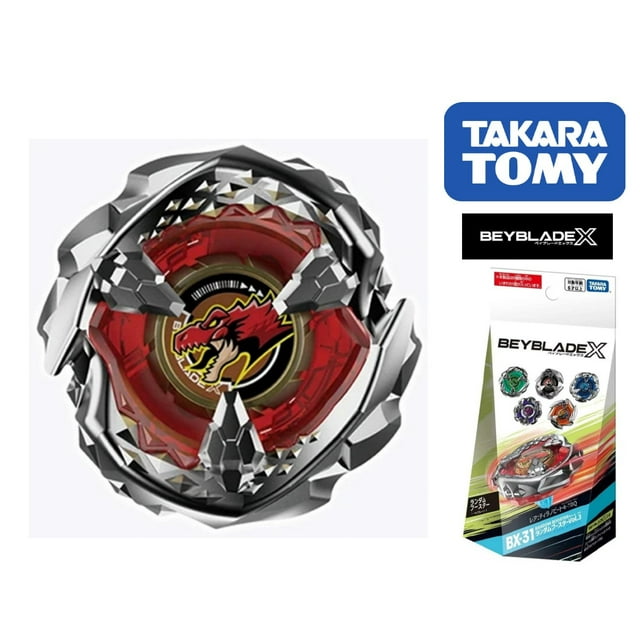 Takara Tomy Beyblade X BX-31 01 Tyranno Beat 4-70Q "Prize" - Walmart.com