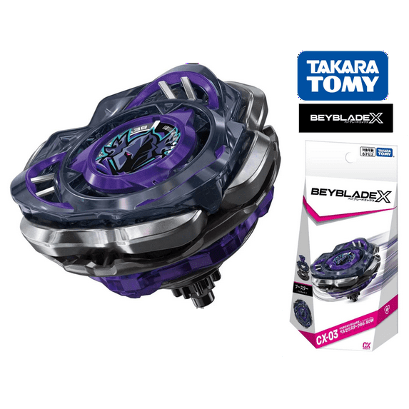 Takara Tomy Beyblade X CX-03 PerseusDark B6-80W, Defense Type, Right Spin Custom - Walmart.com