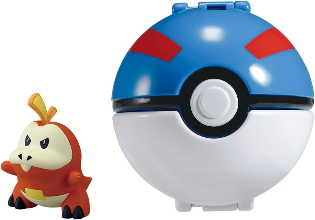 Takara Tomy Pokemon Moncolle Pokederze Fuecoco (Great Ball) - Walmart.com