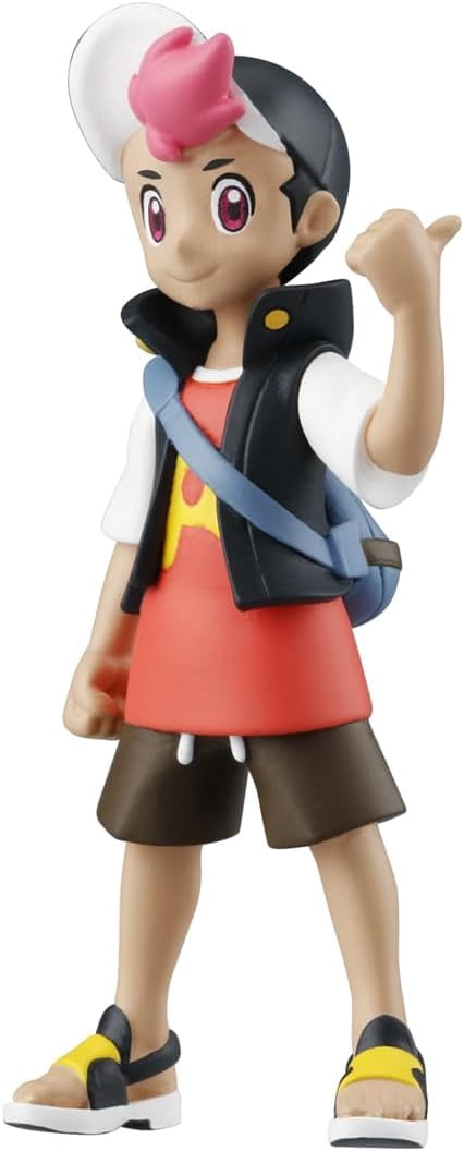 Takara Tomy: Pokemon Monster Collection Moncolle Trainer Roy Figure ...