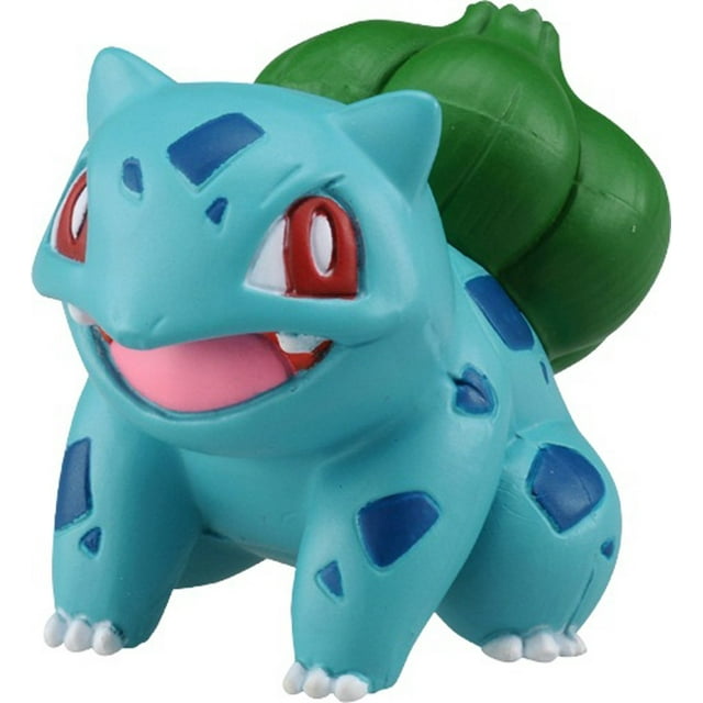 Takaratomy EX EMC-15 - 1.25" Mini Figure - Bulbasaur - Walmart.com