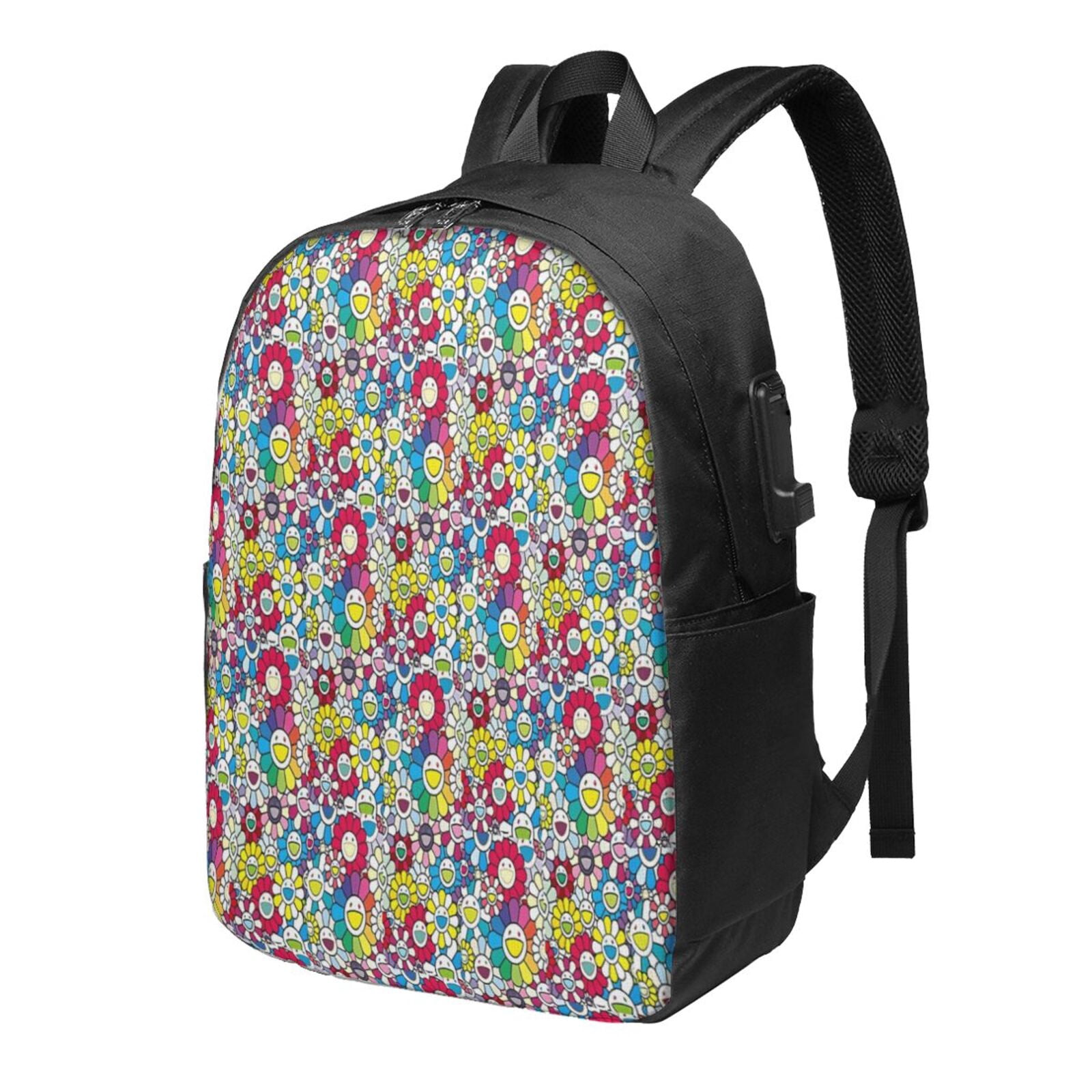 Takashi Murakami Backpack Fashion Travel Backpack Laptop Backpack 17 ...