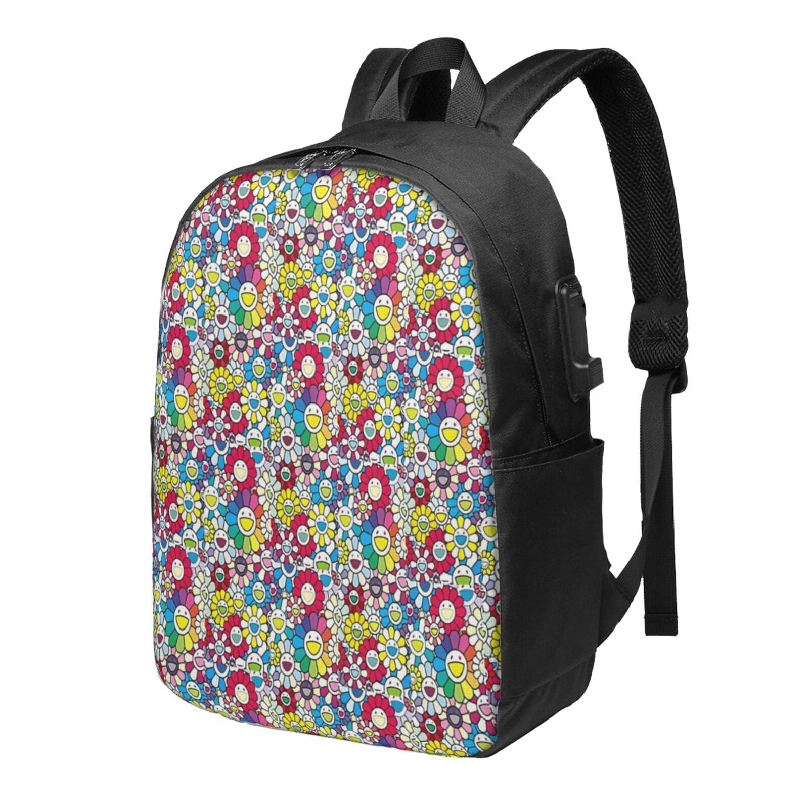 Takashi Murakami Backpack Fashion Travel Backpack Laptop Backpack 17 ...