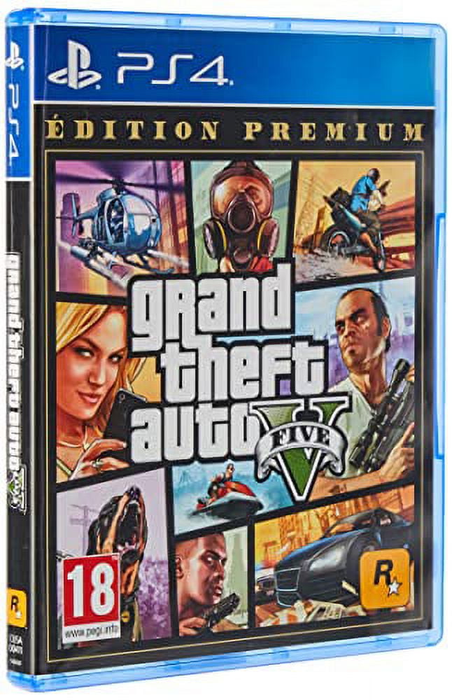 Take 2 NG GTA 5 Premium - PS4 - Walmart.com