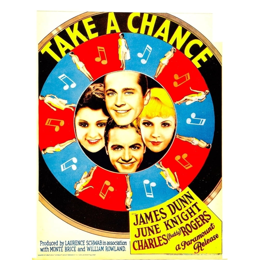 Take A Chance Movie Poster Masterprint - Walmart.com