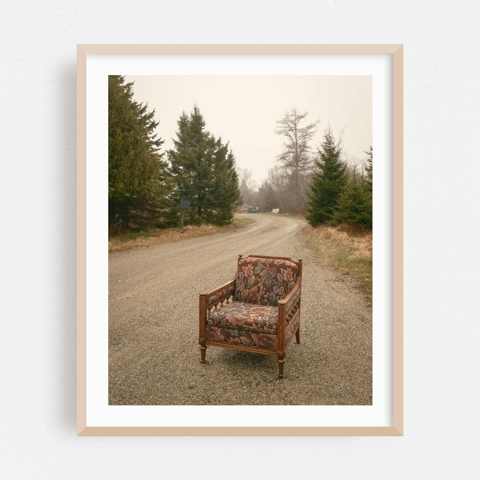 Take A Seat on Beals Island - Beals Maine Photography Oak Framed Wall ...