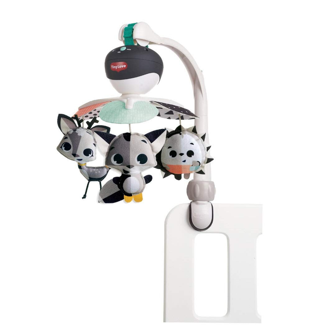 Take Along Baby Crib Mobile with Musical Toys for Newborns, High ...