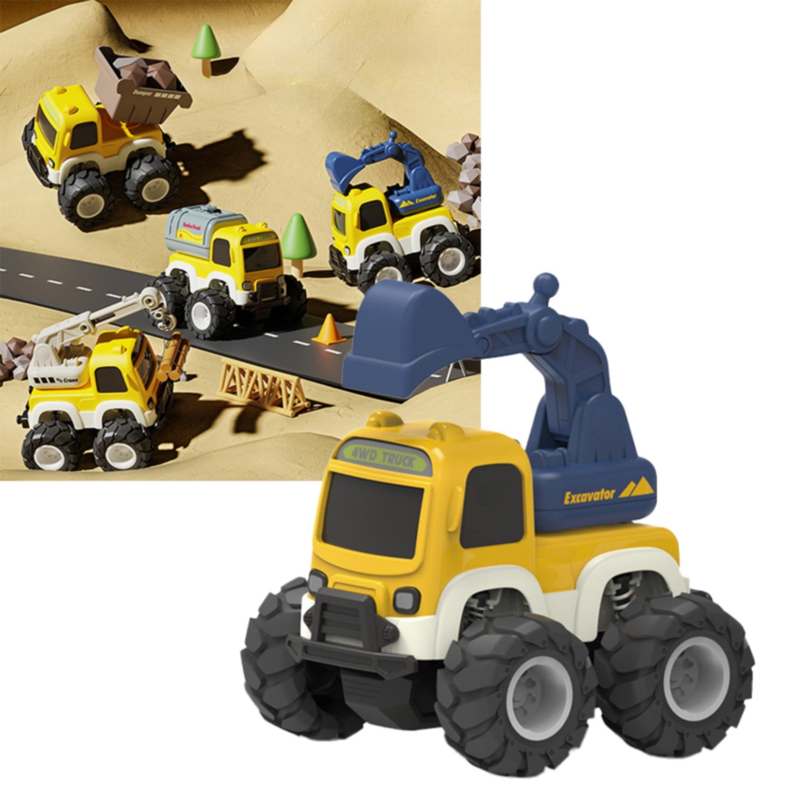 Take Apart Construction Toys and DIY Engineering Playset with Remote ...