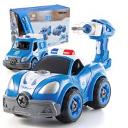Mega Bloks Peter Police Car Building Set - Walmart.com