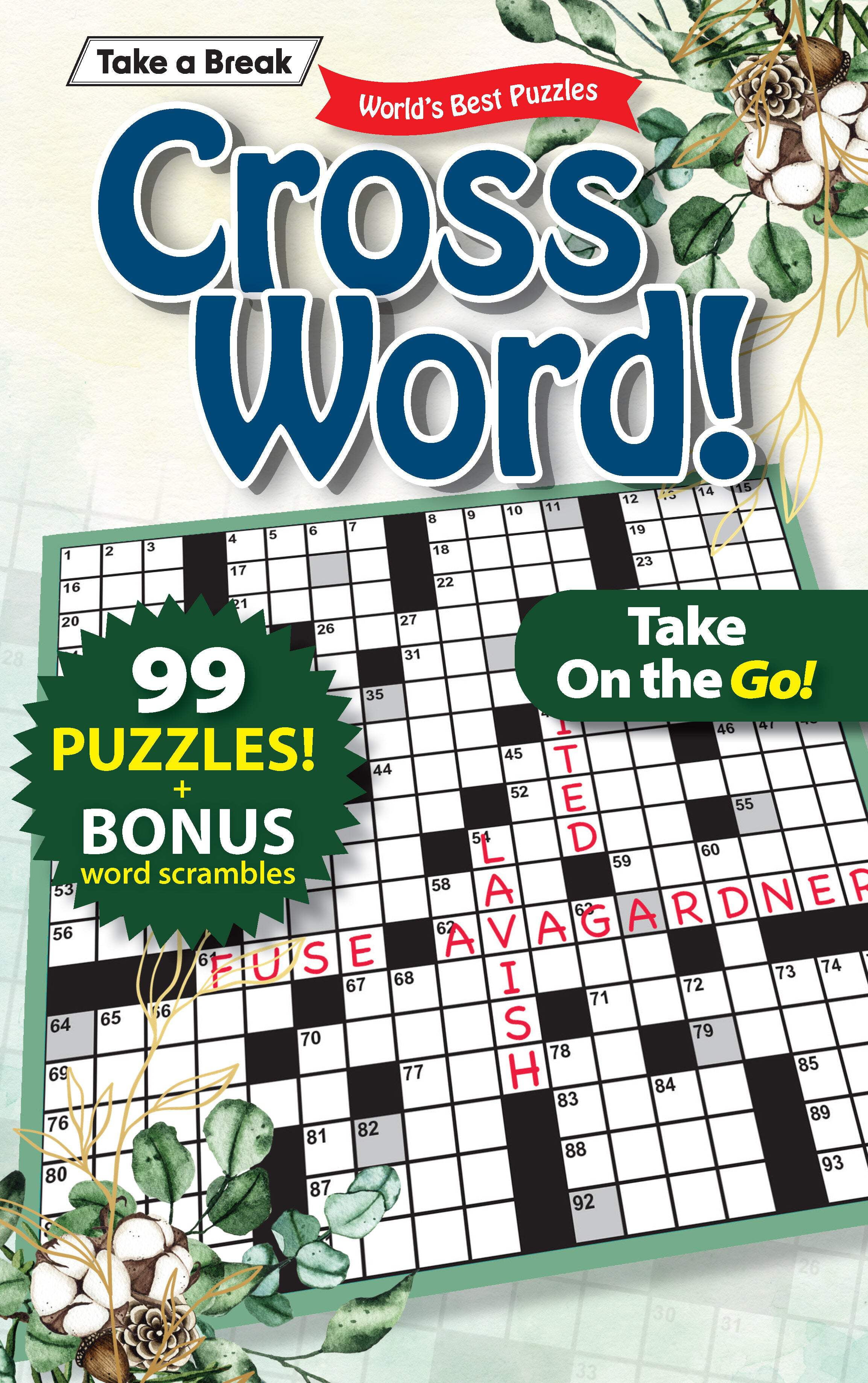Take a Break - Cross Word 241119 Take On The Go: 99+ Puzzles, Bonus ...