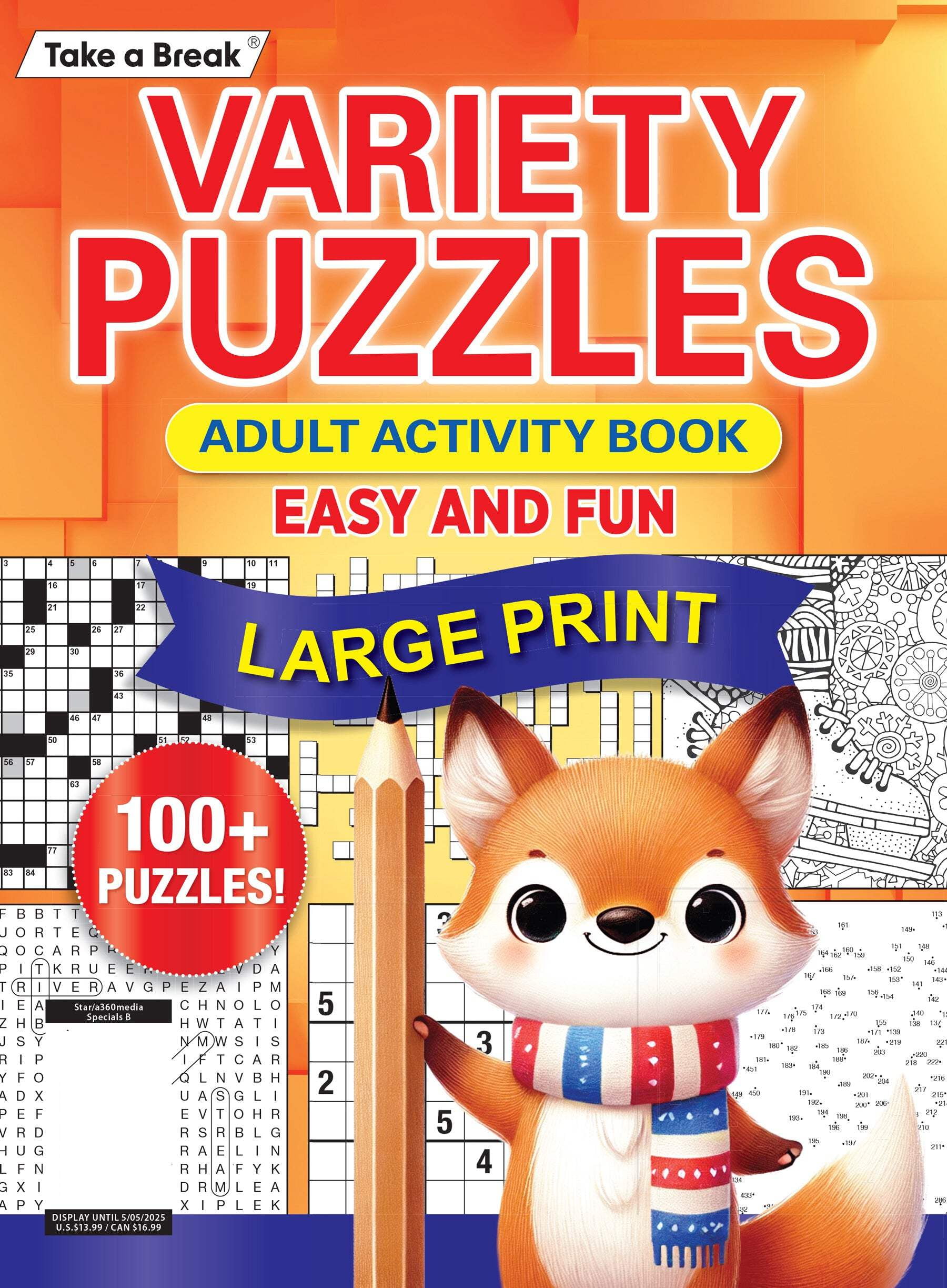 Take a Break - Variety Puzzles 25.01.31: 100+ Large Print Puzzles ...