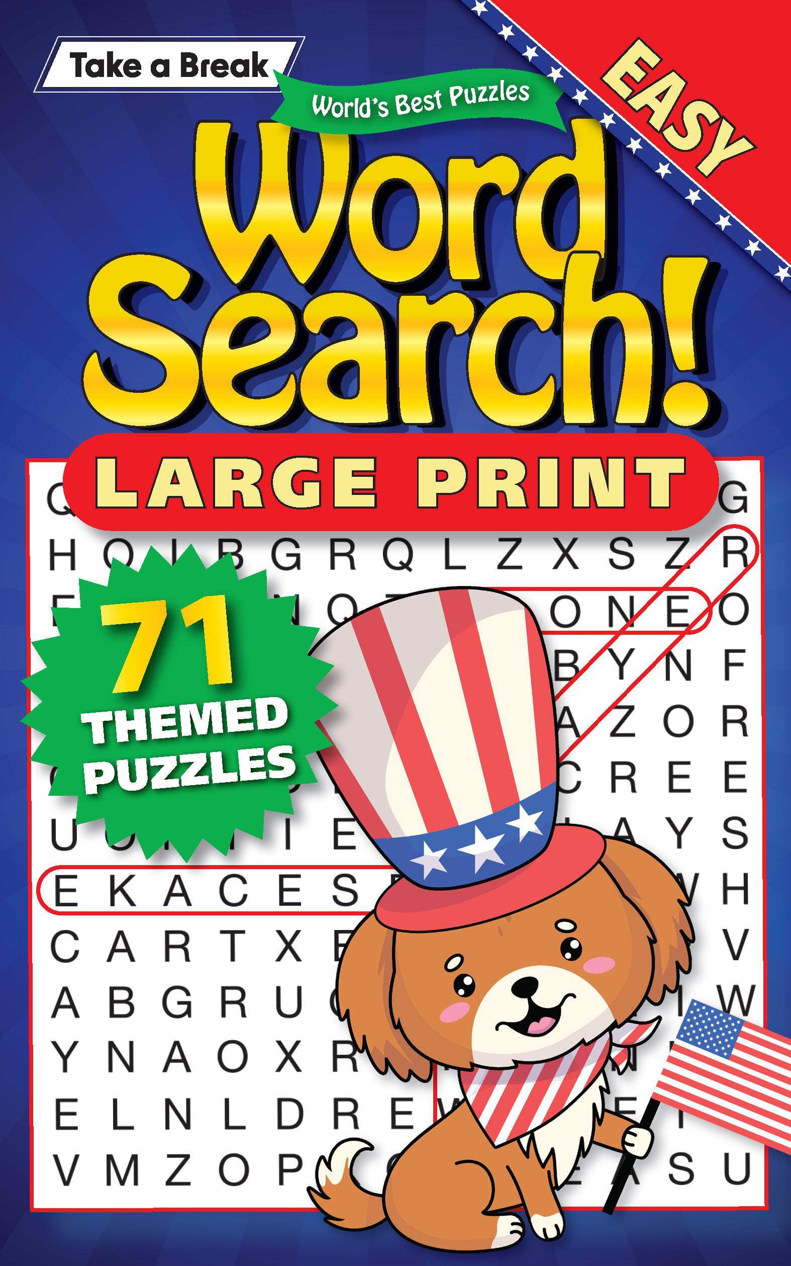 Take a Break - Word Search 244501 Large Print: 71 Unique Themed Puzzles ...