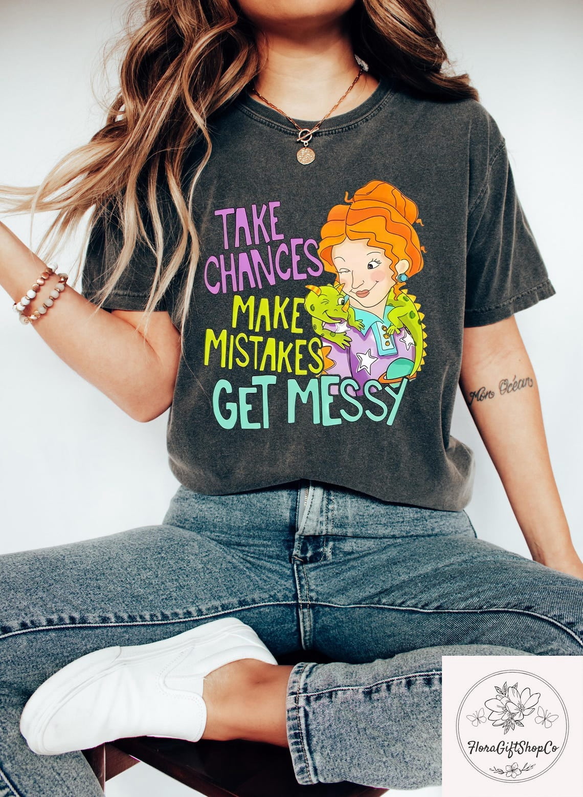 Take Chances Make Mistakes Get Messy Shirt, Back To School Tshirt ...