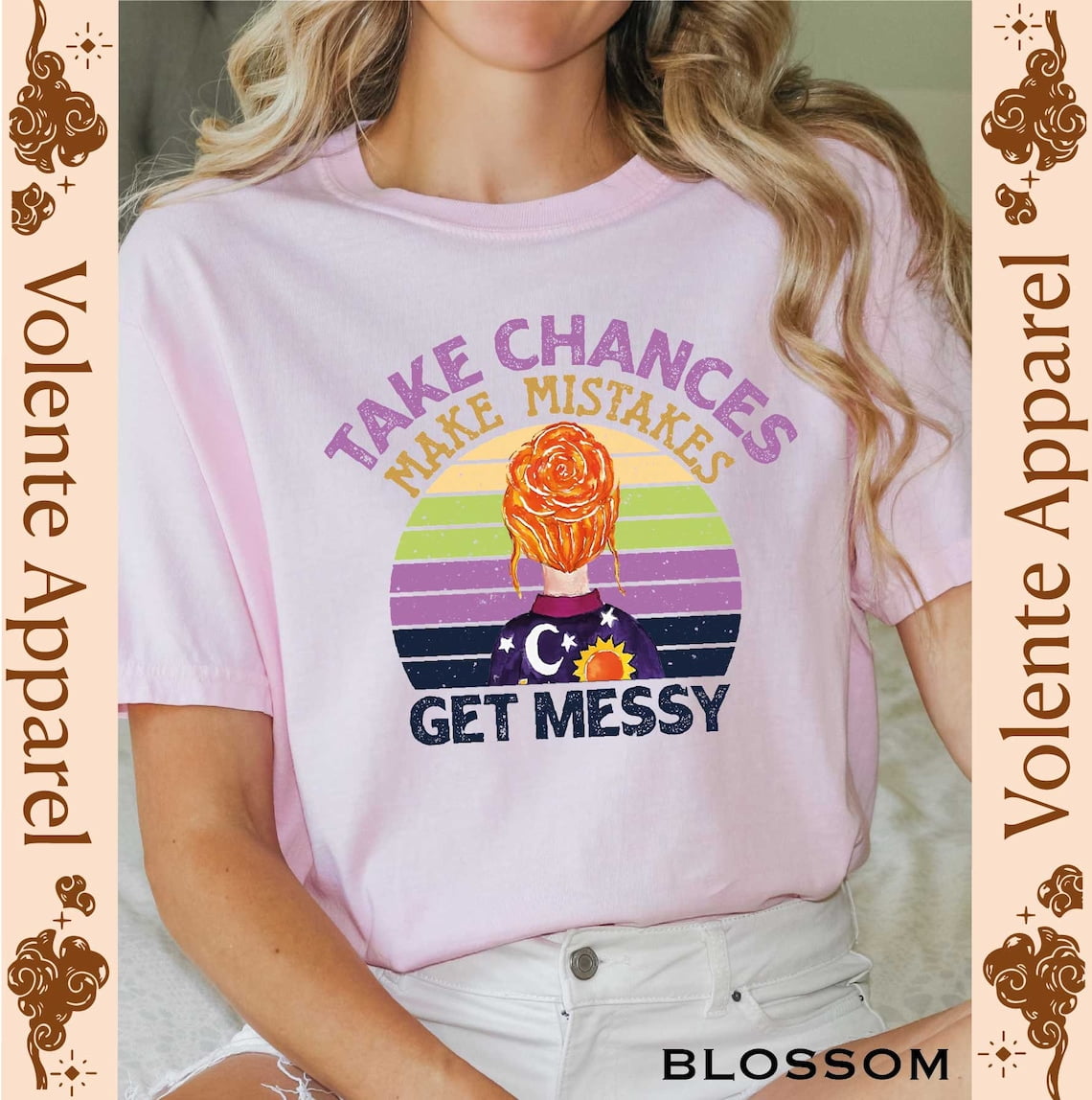 Take Chances Make Mistakes Get Messy Shirt, Teacher Shirt, School Bus ...