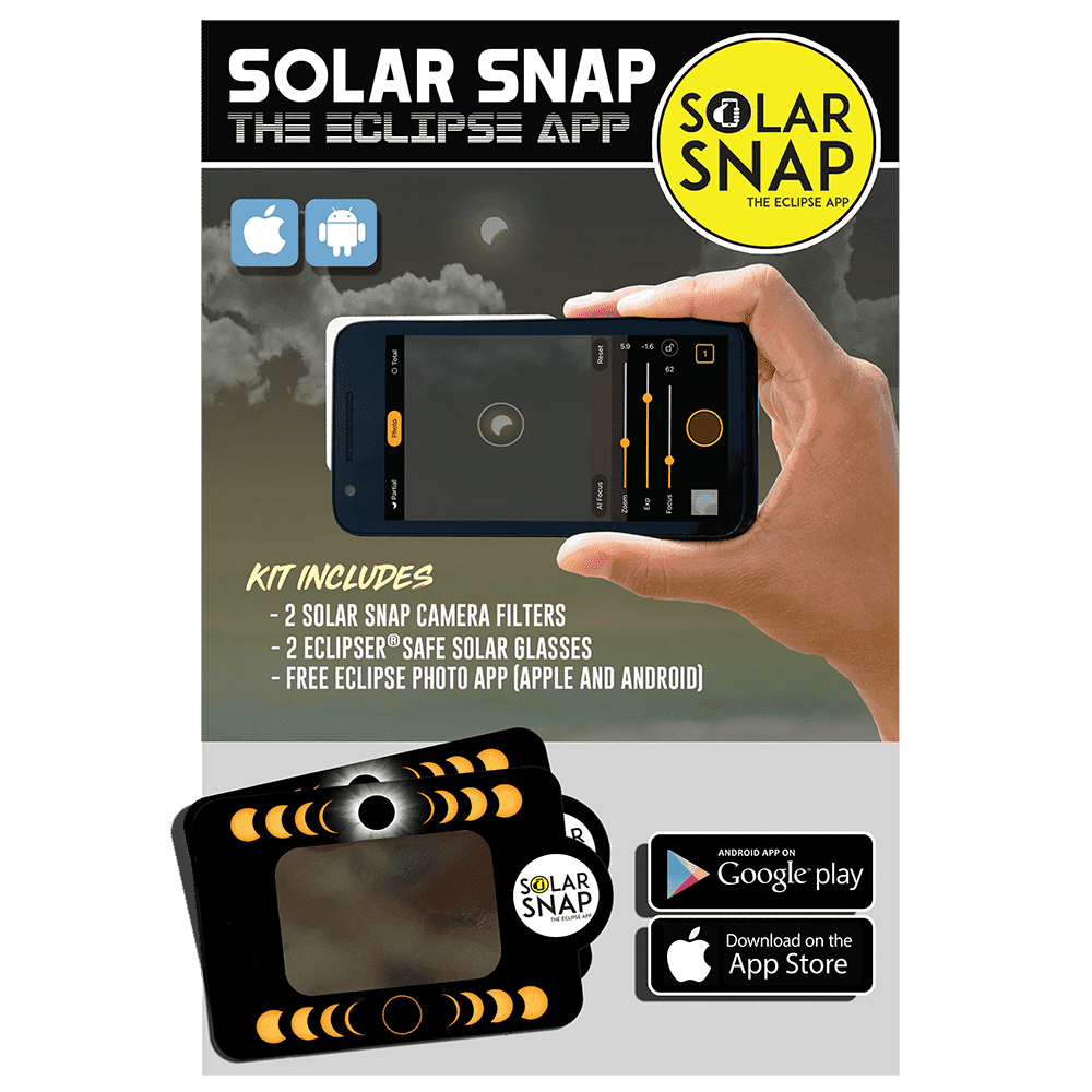 Solar Snap - Eclipse App for Safe Cell Phone Photography - Walmart.com