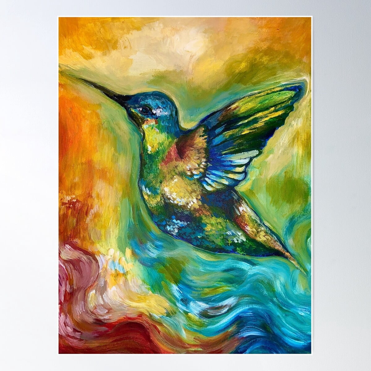 Take Flight! Poster Wall Art, Modern Wall Decor For Living Room Bedroom ...