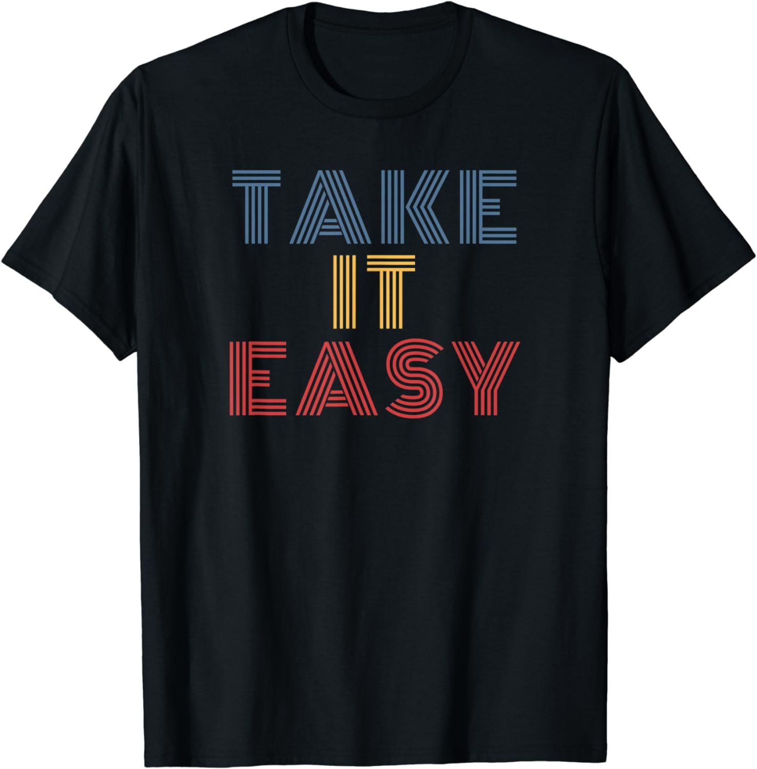 Take It Easy retro 70s vintage T-Shirt - Walmart.com