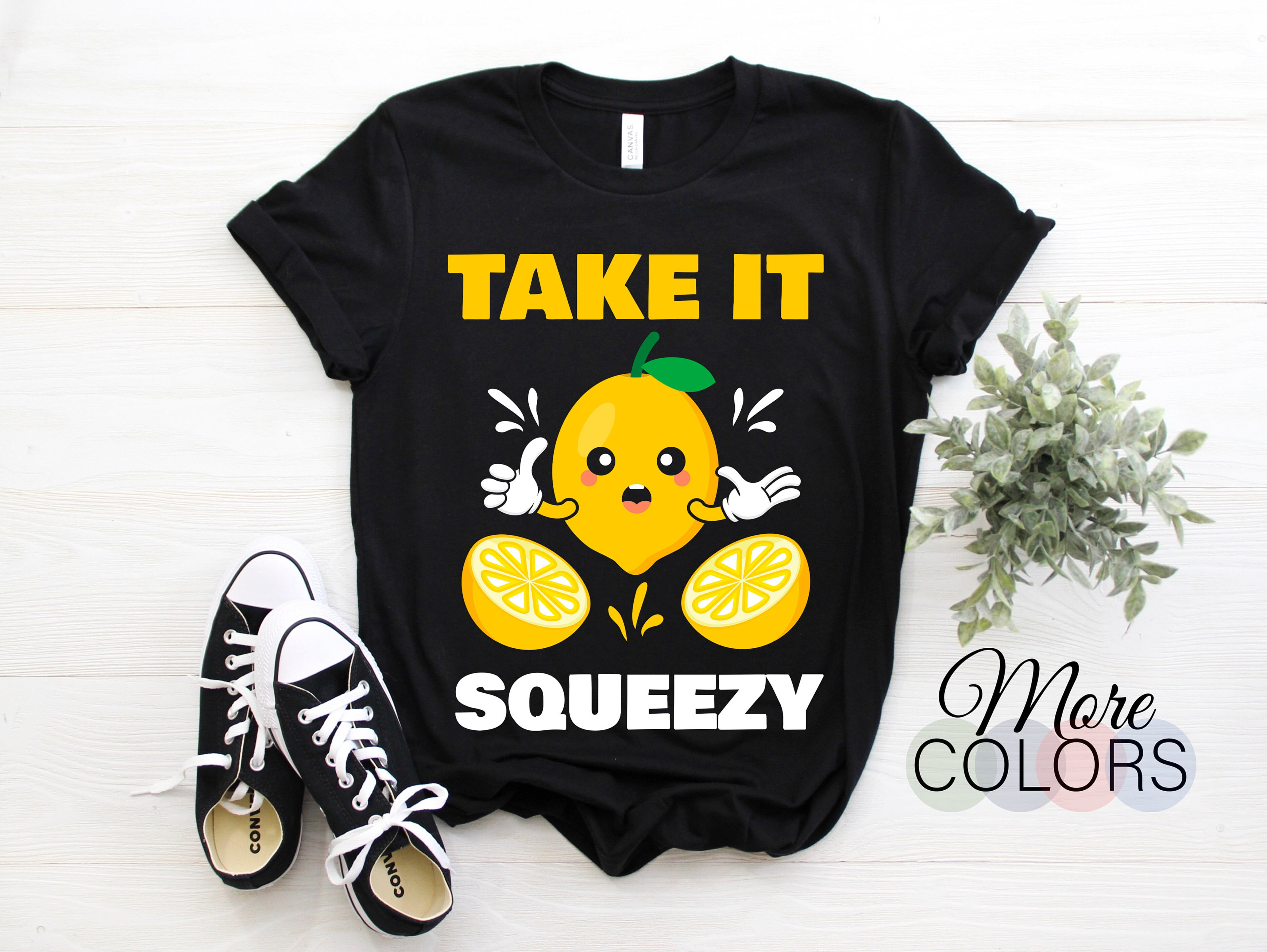Take It Squeeze Lemonade Stand Boss T-Shirt, Ice Lemon Juice Crew Owned ...