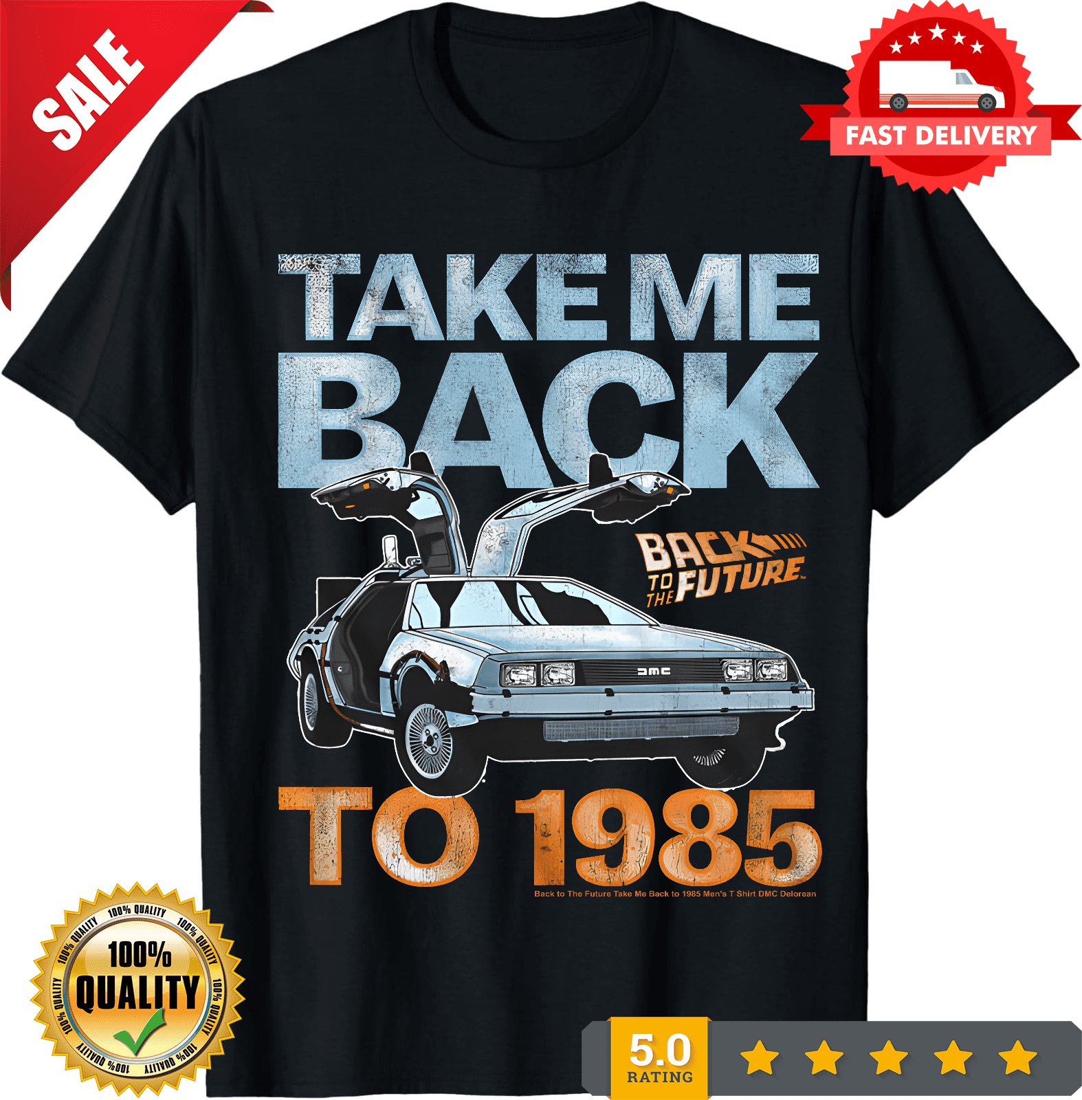 Take Me Back to 1985 Retro Shirt, LIMITED EDITION-TH63359 - Walmart.com