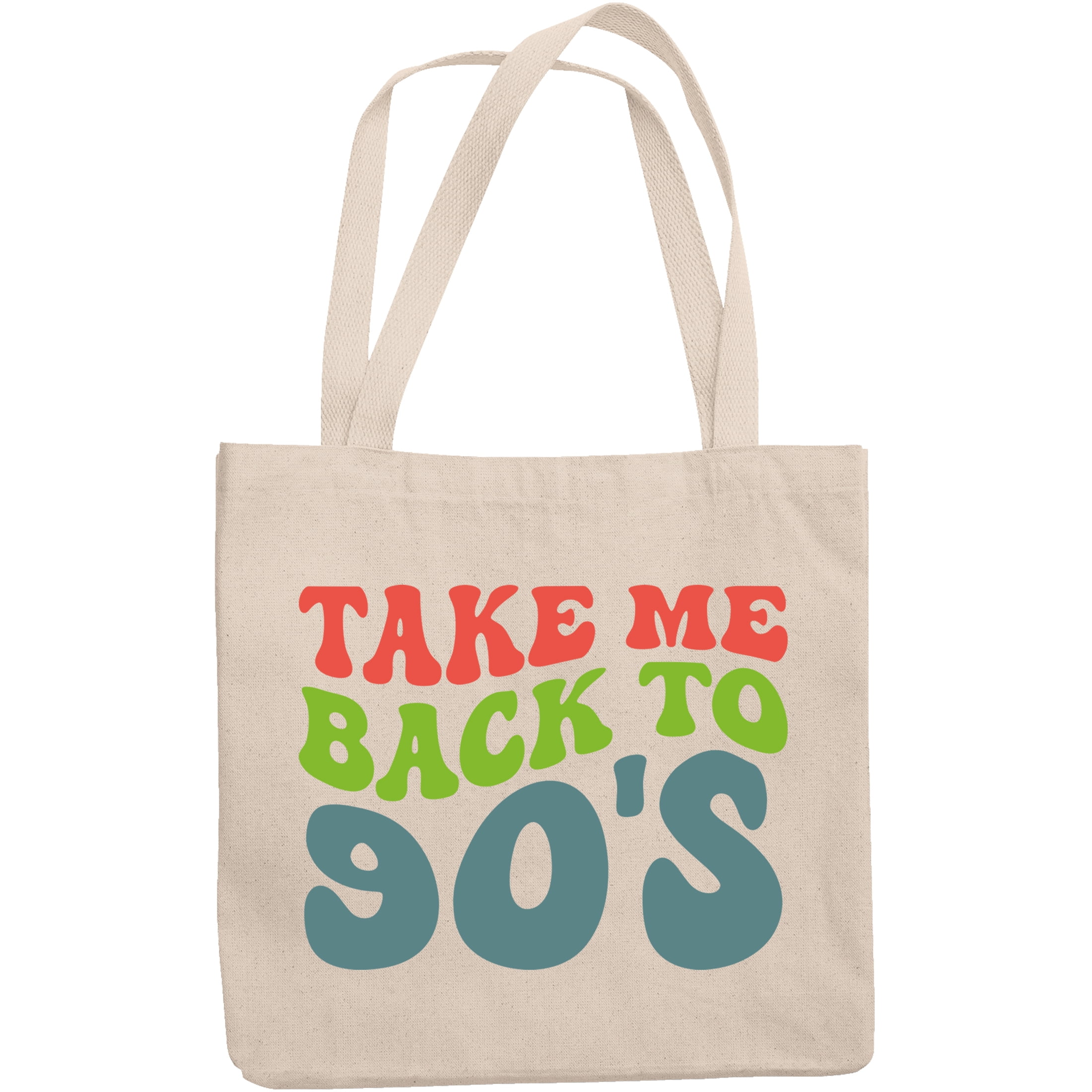 Take Me Back to 90s, 1990s Themed Quote, Groovy Retro Wavy Text Merch ...