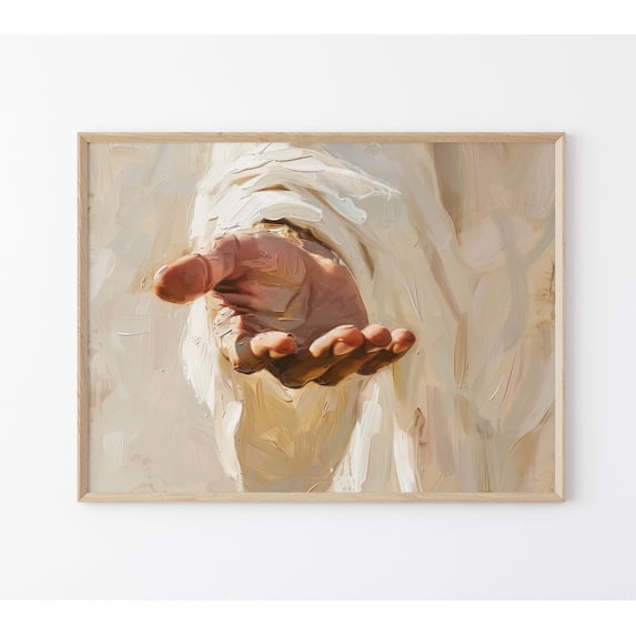 Take Me By The Hand Lead Me Down The Path Of Truth Print Graven On His ...