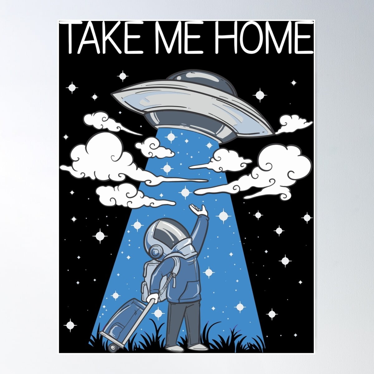 Take Me Home Poster Wall Art, Modern Wall Decor For Living Room Bedroom ...